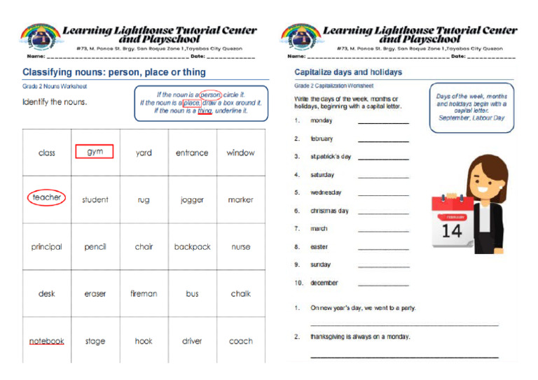 English Advance Grade 2 - Tres 06 04 25 | PDF