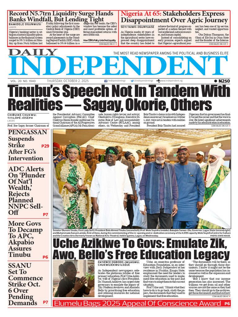 Uche Azikiwe Advocates Free Education | PDF | Nigeria