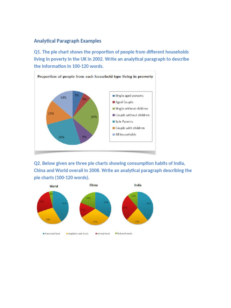 Analytical Paragraph Examples | PDF