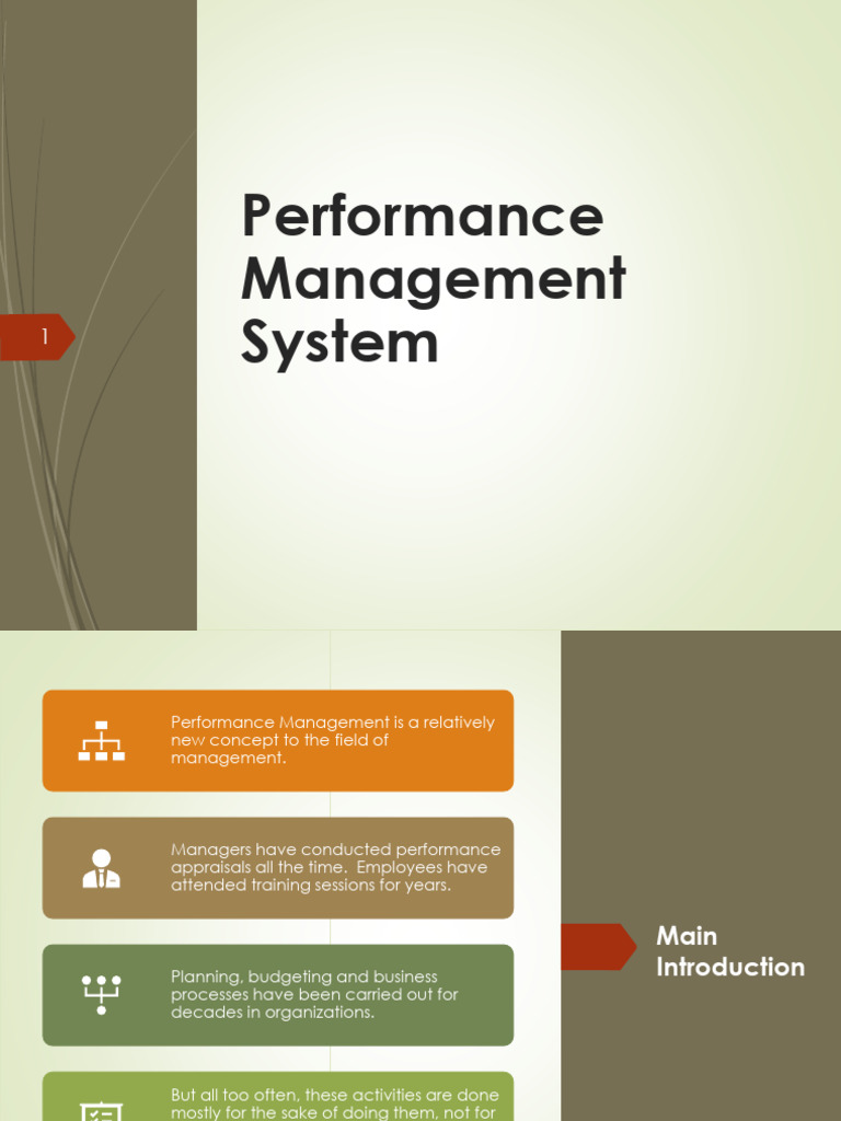 Performance Management System Final | PDF | Performance Appraisal | Goal