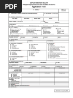 DOH PWD Application Form Version 3.0 | PDF | Visual Impairment | Disability