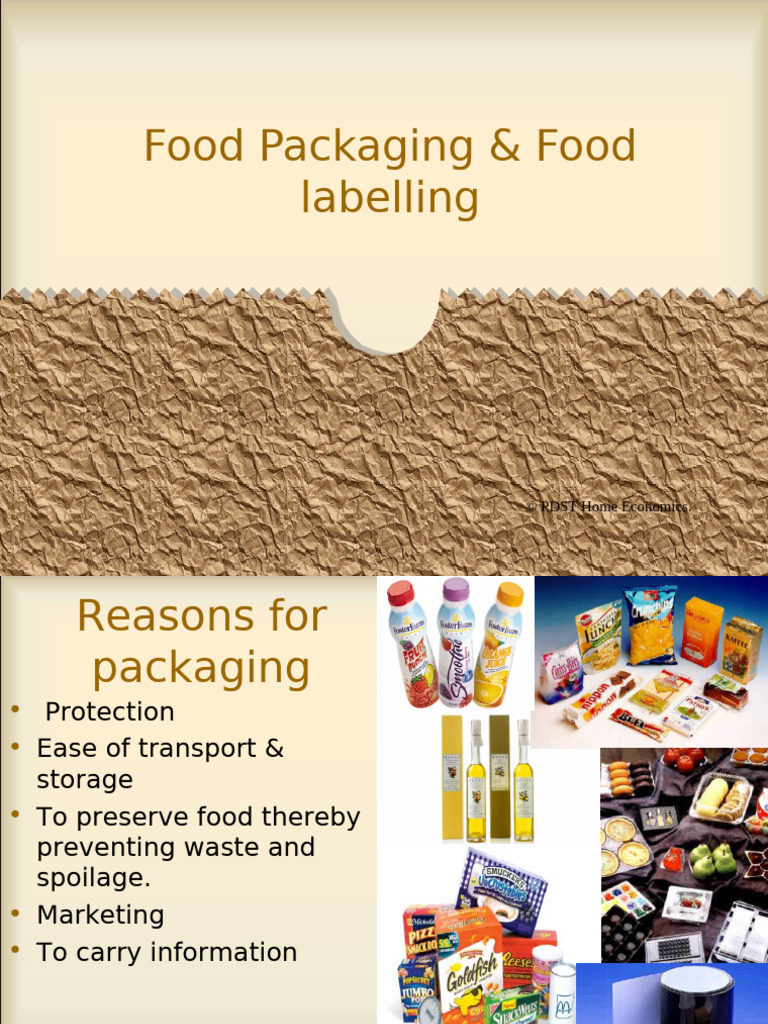 Food Packaging and Labelling Essentials | PDF | Recycling | Waste