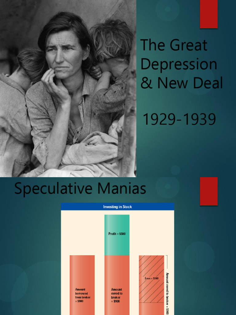 The Great Depression and Deal | PDF | Congress Of Industrial ...