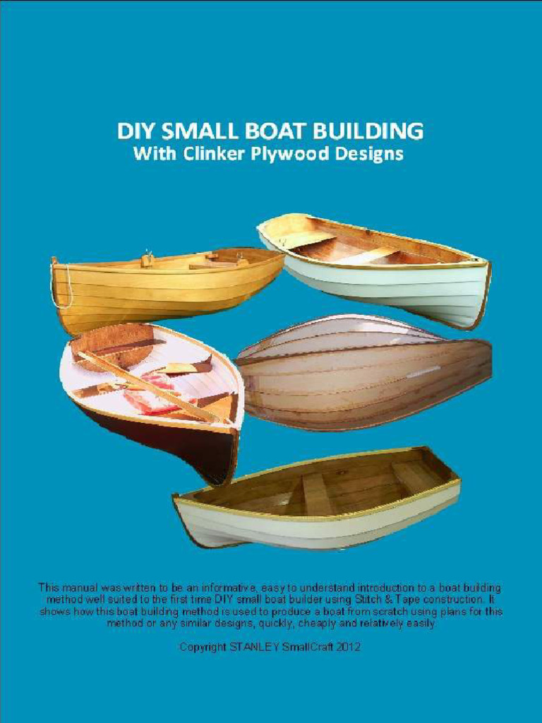 Clinker Plywood Boat Building Guide | PDF | Plywood | Epoxy
