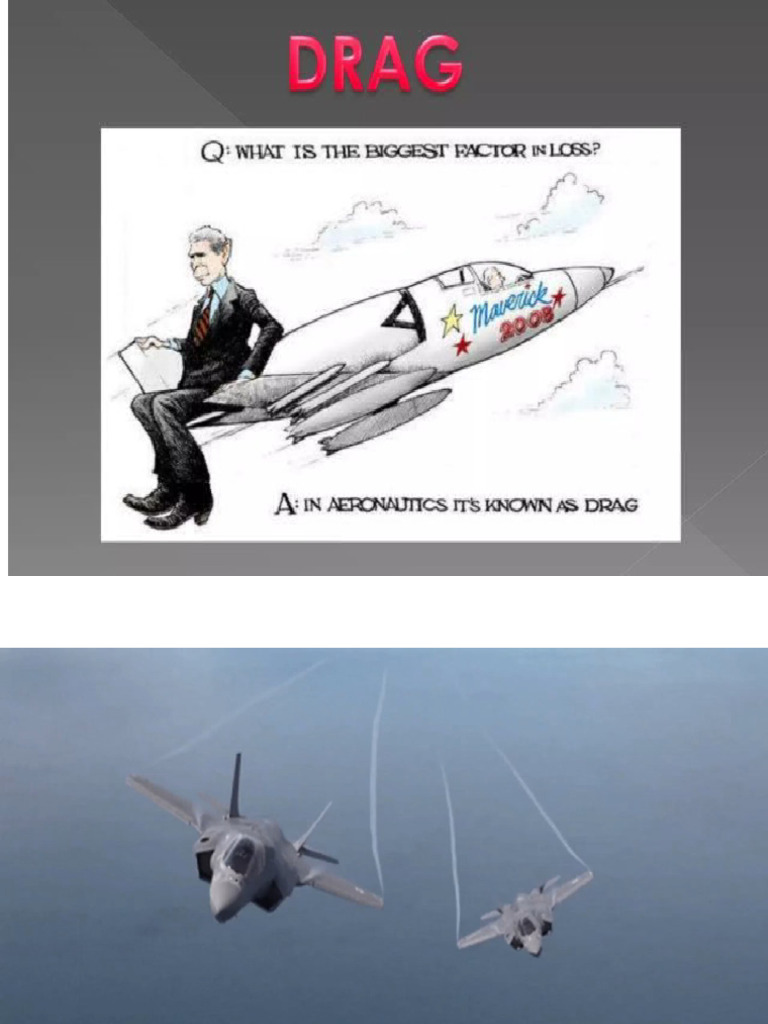 Lecture 25-26 - Drage, Wave Drag, Induced Drag | PDF | Drag (Physics) | Airfoil