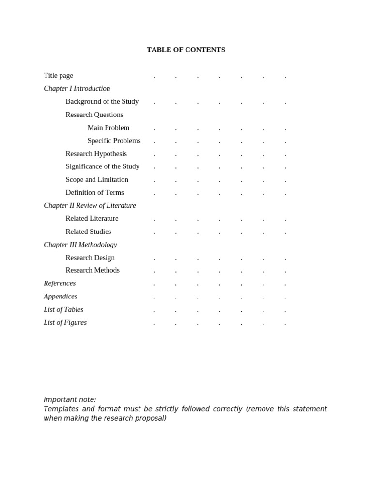 Research Proposal Template | PDF | Methodology | Hypothesis