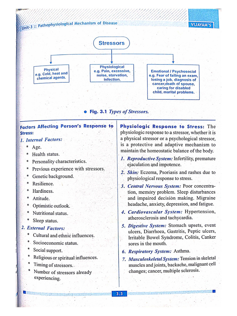 Stress and Disease Mechanisms | PDF | Inflammation | Stress (Biology)