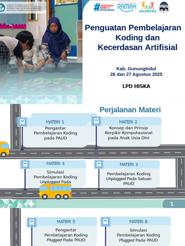 Simulasi Pembelajaran Koding Unplugged Pada PAUD | PDF