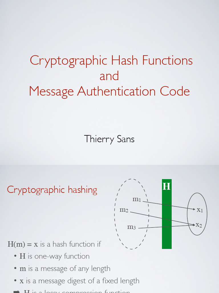 Week 3 CryptographicHashFunctions | PDF | Applied Mathematics | Cyberwarfare