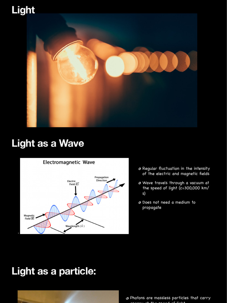 Understanding Light: Wave and Particle Duality | PDF