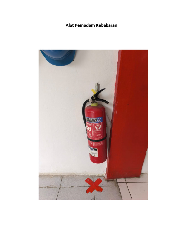 Hi. Foto Alat Pemadam Kebakaran APAR | PDF