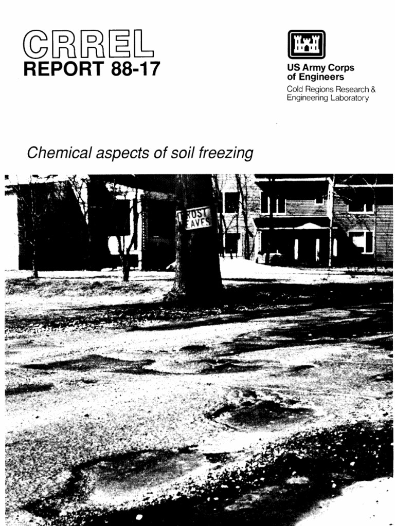 Chemical Factors in Soil Freezing | PDF | Soil | Water