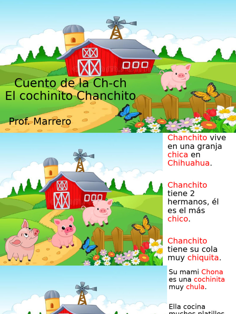 Cuento de La CH-CH | PDF