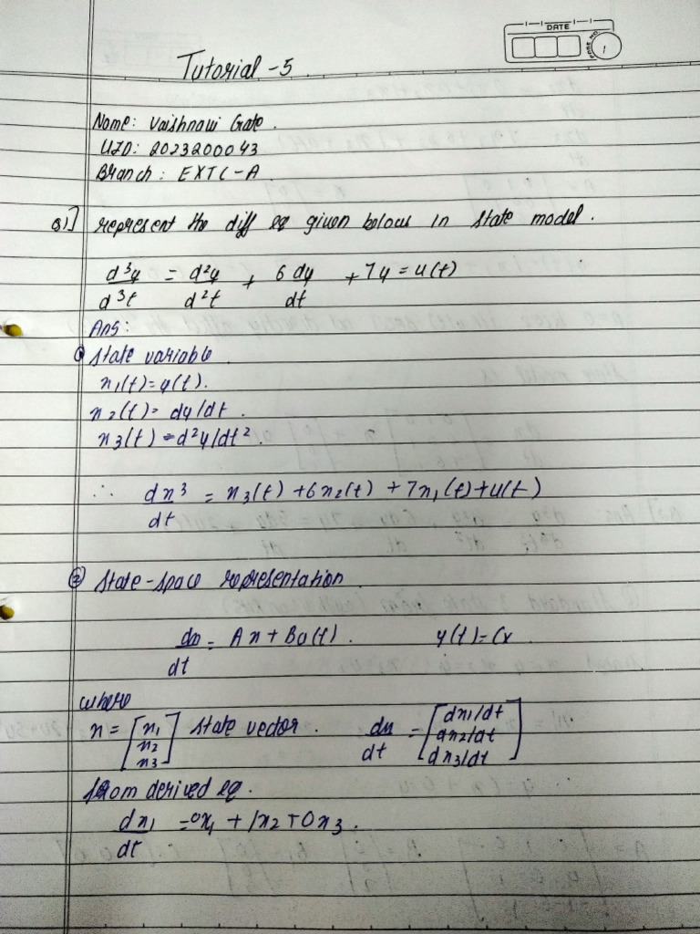 CS Tutorial5 2023200043 | PDF