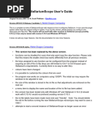 ASCOM Telescope Simulator & Driver Guide | PDF | Field Of View | 3 D ...