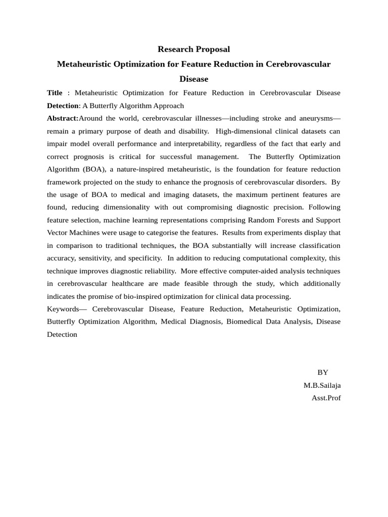 Research Proposal | PDF