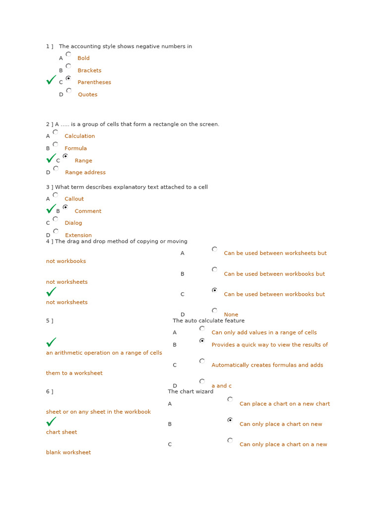 Excel | PDF | Microsoft Excel | Spreadsheet