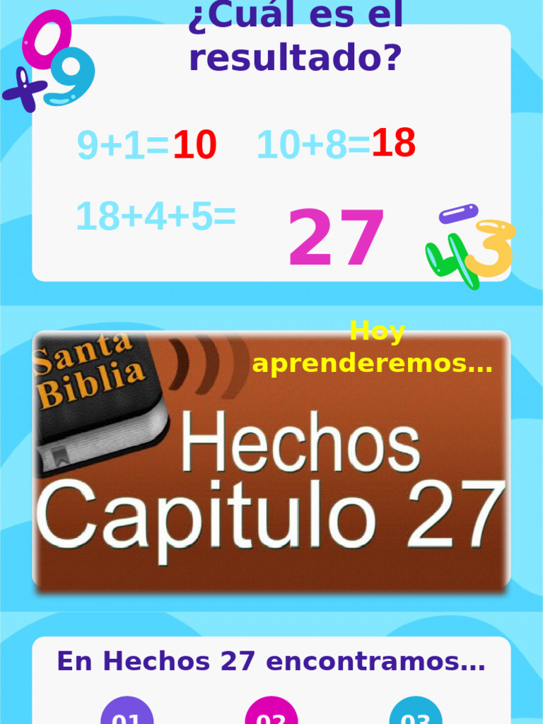 Hechos Capitulo 27 | PDF