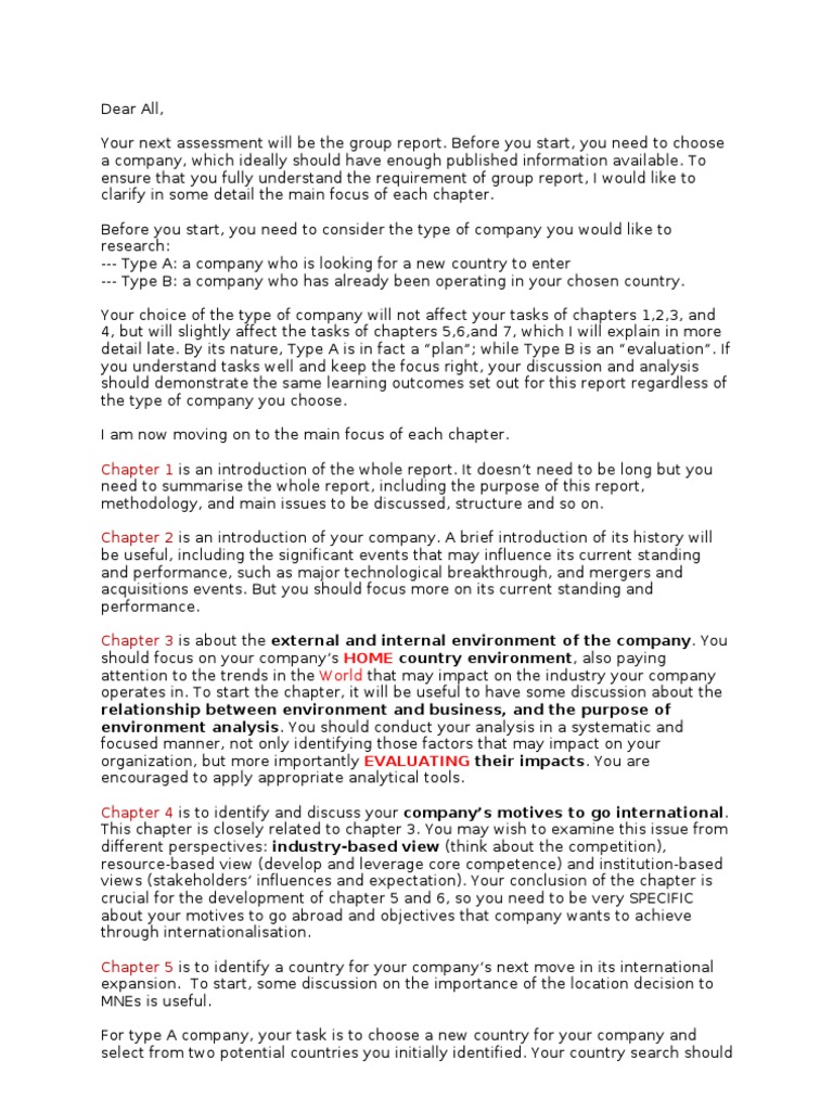 Group Report Guideline -2012 | Choice | Evaluation | Free 30-day Trial ...