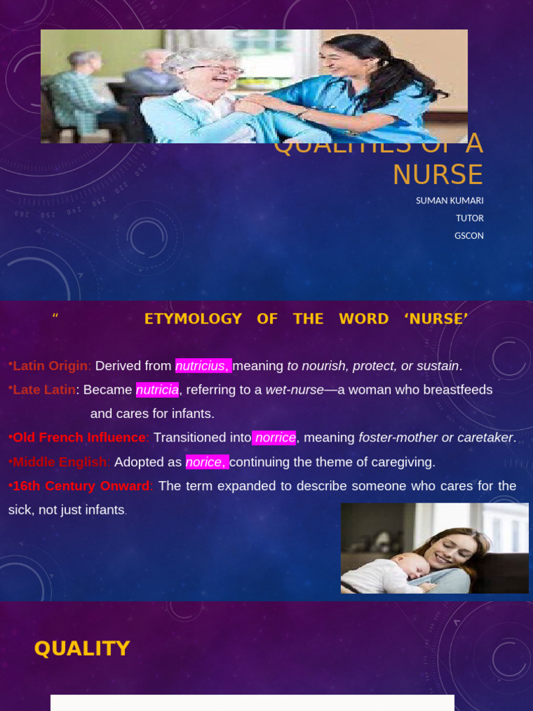 Qualities of A Nurse | PDF | Nursing | Patient