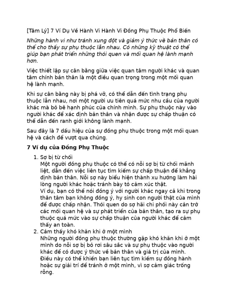 7 Examples C A Đ NG PH Thu C | PDF