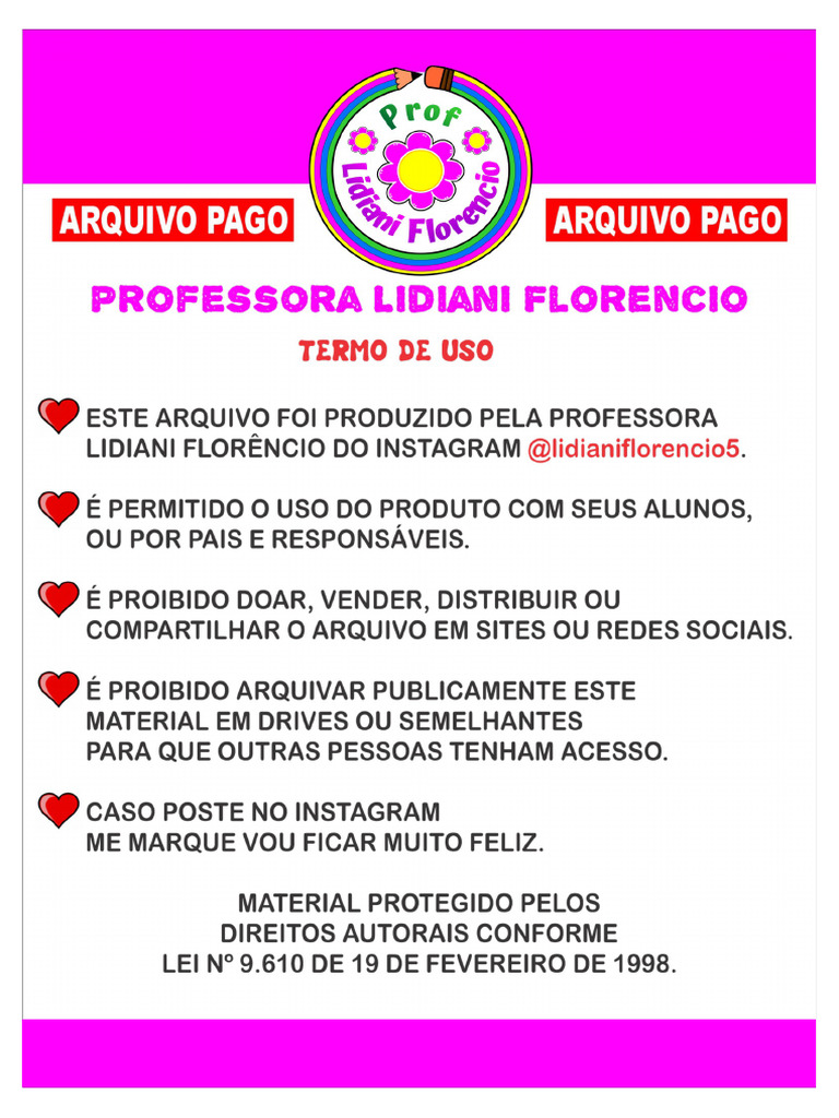 Volta As Aulas Bobbie Good Prof Lidiani Florencio O5m4ja | PDF