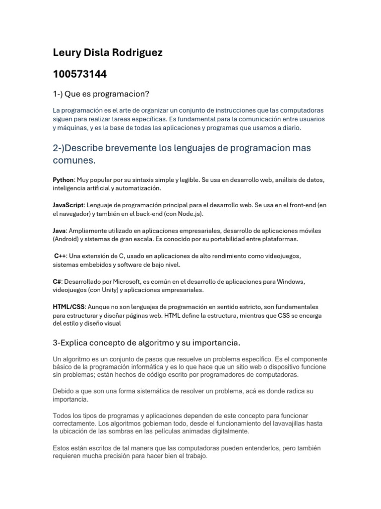 Preguntas de Investigacion | PDF | Java (lenguaje de programación) | máquina virtual de Java
