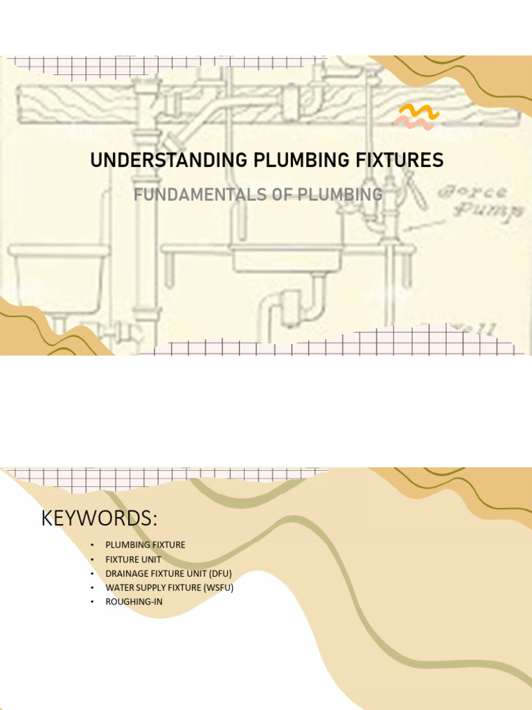 Plumbing Fixtures: Types & Specifications | PDF | Toilet | Shower
