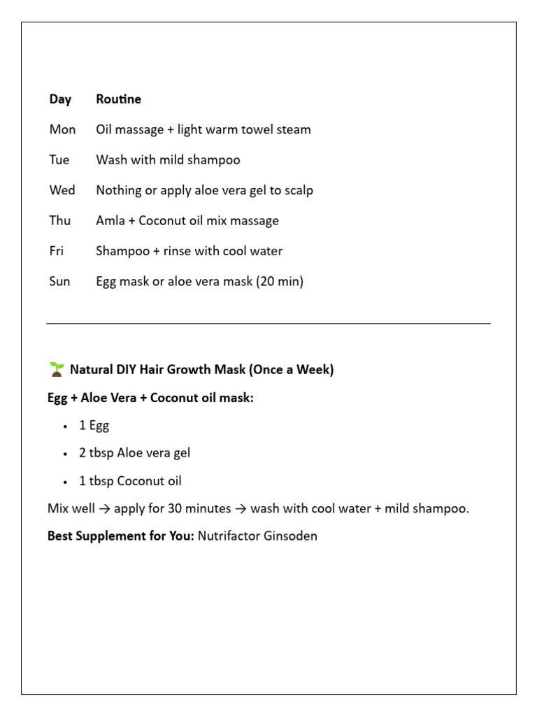 Hair Growth | PDF