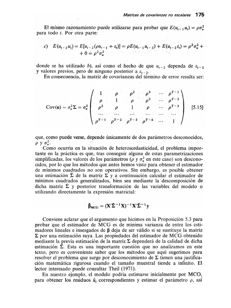 Econometría Ed.2 - Novales Cinca Alfonso-196-199 | PDF