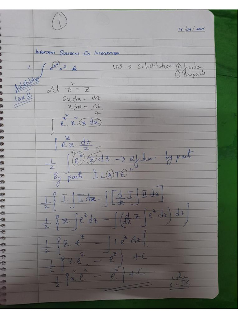 Integration Questions | PDF