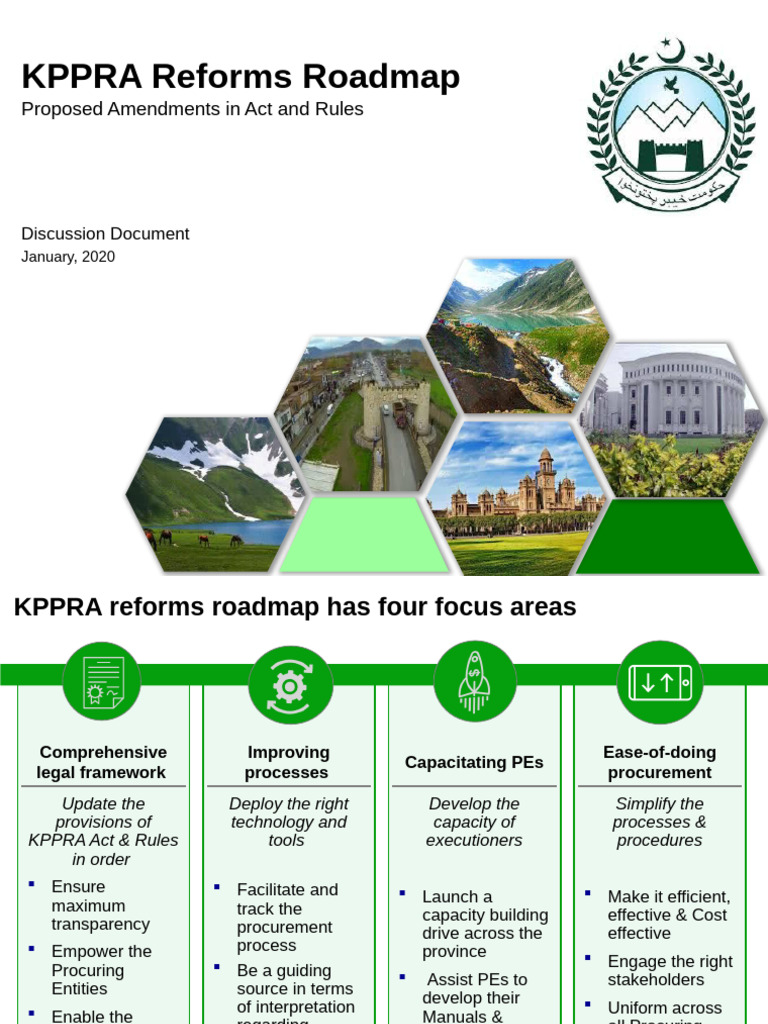 KPPRA Roadmap - ProposedChanges - v7 | PDF | Auction | Procurement