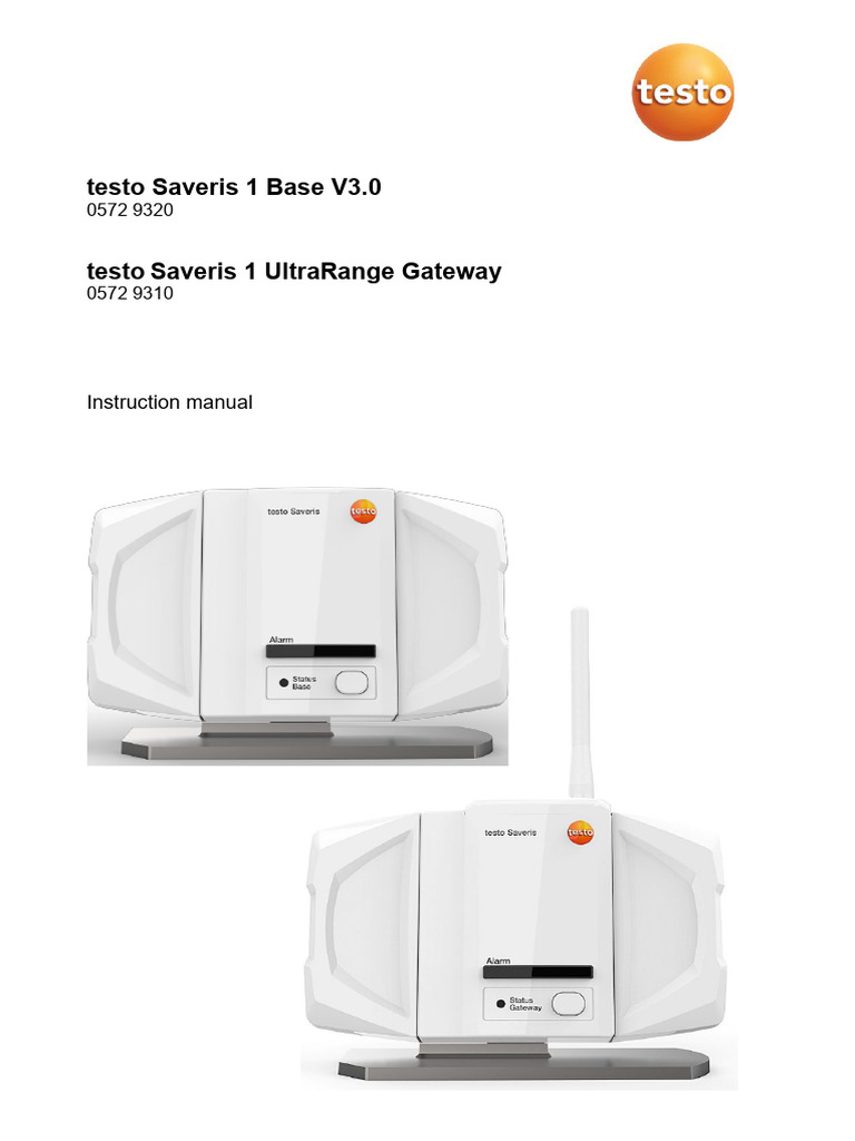 Testo Saveris 1 User Manual V3.0 | PDF | Usb | Computer Engineering