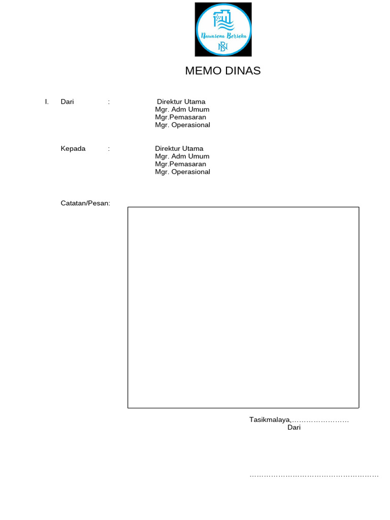 Format Memo | PDF
