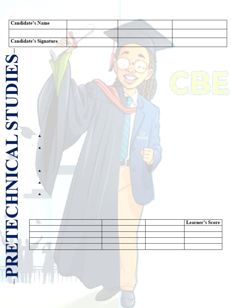 Grade 8 Pretechnical Pp2 | PDF | Tools