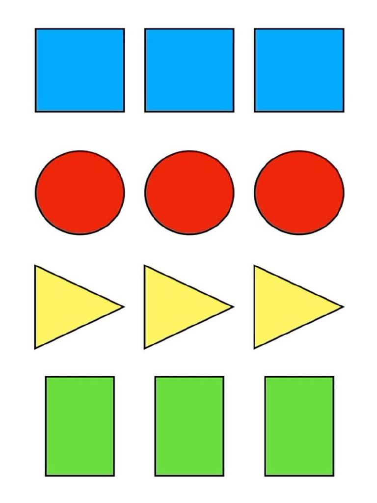 Figuri Geometrice Colorate | PDF