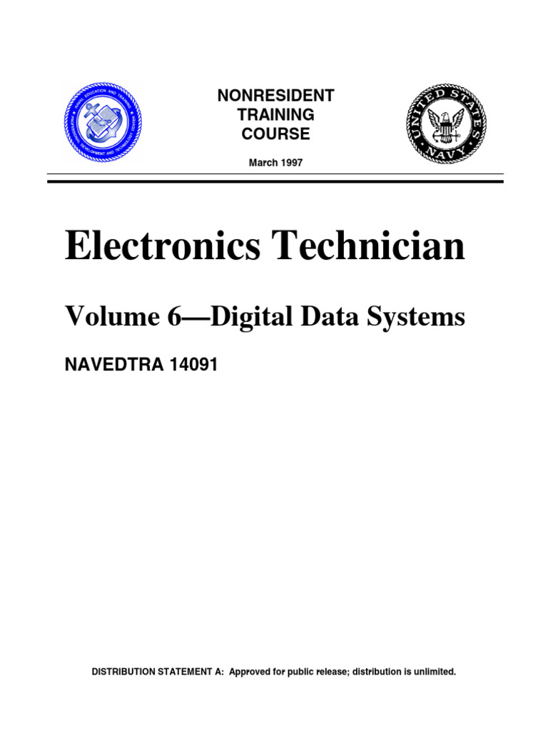 Electronics Technician Volume 6 Digital Data Systems | PDF | Computer ...