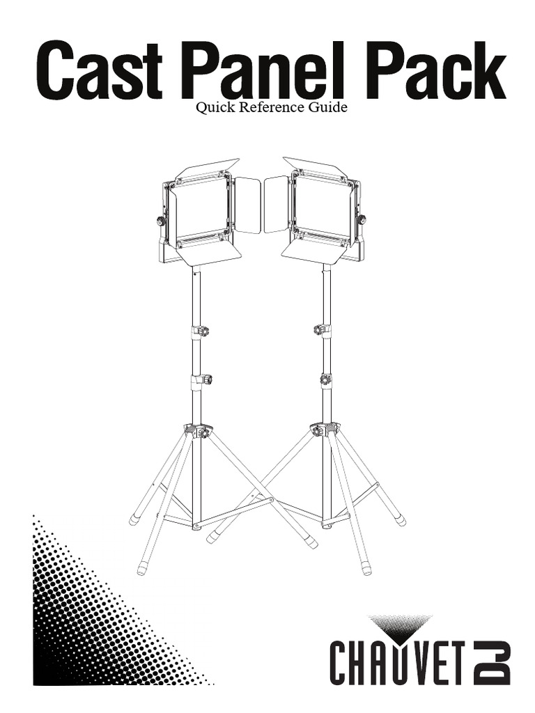 Cast Panel Pack QRG Rev2 ML6 | PDF | Power Supply | Electricity