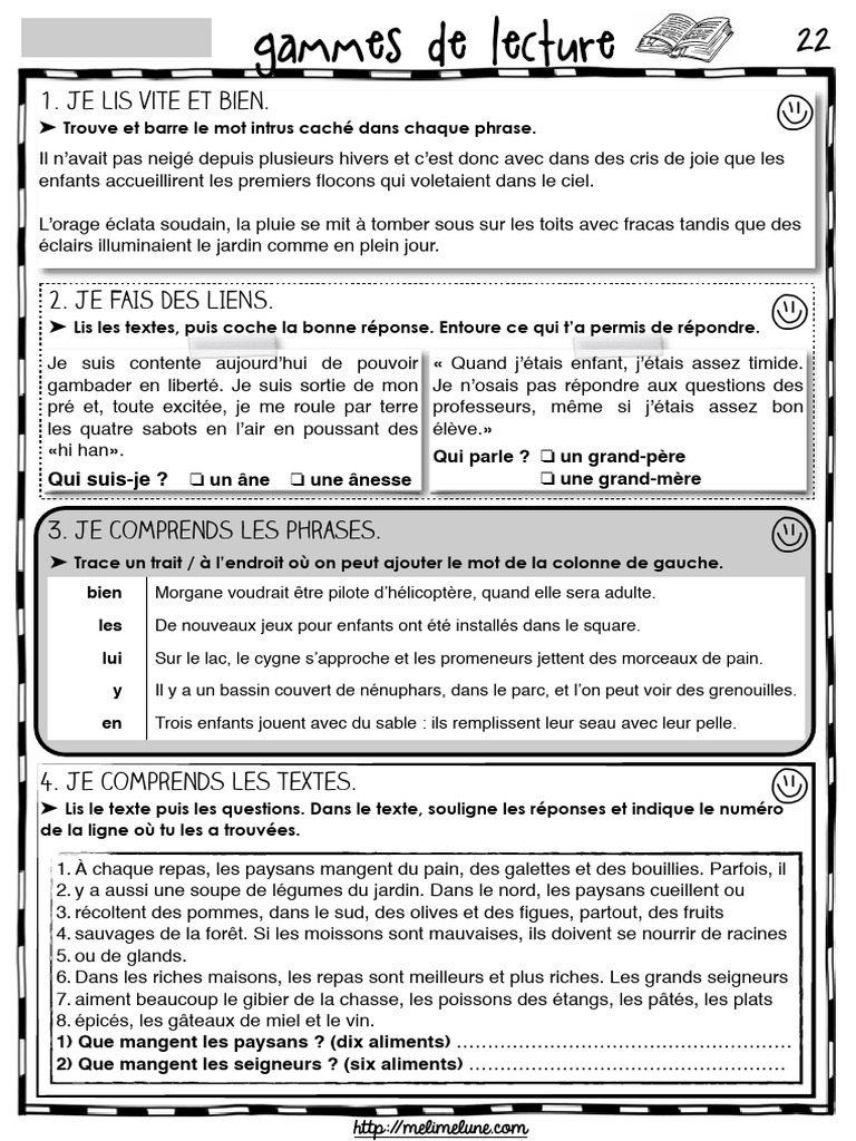 Compréhension de lecture et exercices | PDF | Planètes | Langue française
