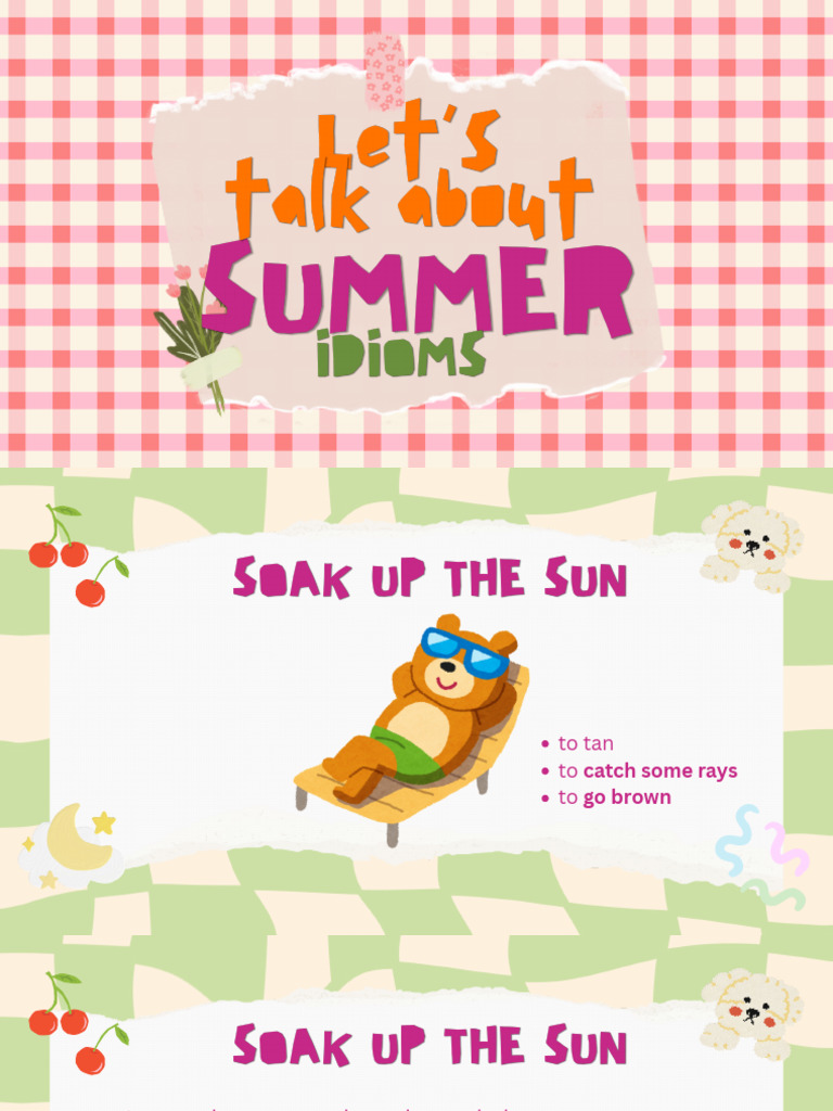 Summer Idioms | PDF