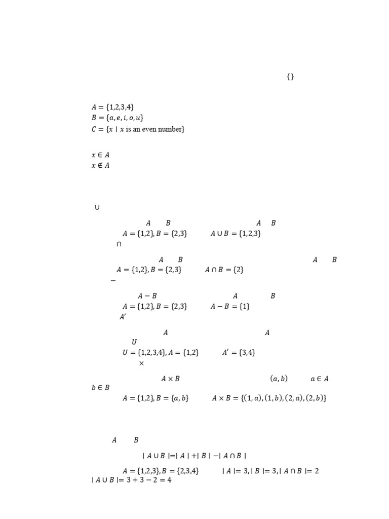 Chapter 2 Relations and Functions | PDF | Function (Mathematics) | Set ...