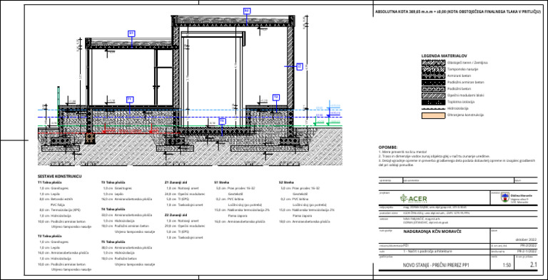 2 1-Precni Prerez PP1 | PDF