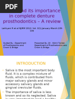 Challacombe Scale for Xerostomia Assessment | PDF | Mouth | Clinical ...