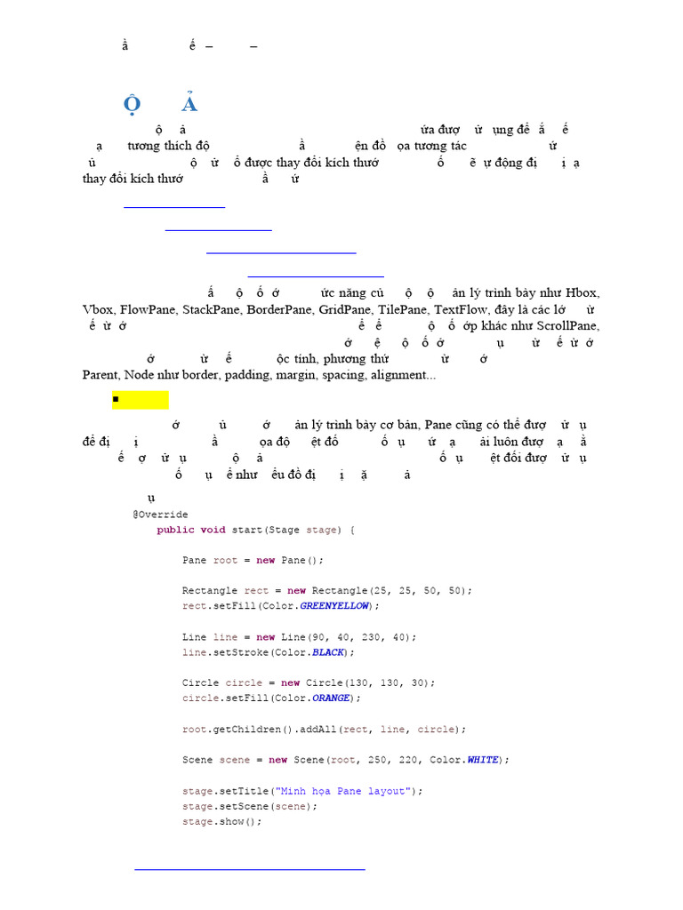 B Qu N Lý Trình Bày Trong Javafx | PDF
