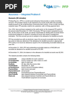 Core 1 Integrated Problem 1 Solutions | PDF | Inventory | Valuation ...