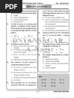 MCQ On Vector With Answers | PDF | Euclidean Vector | Force