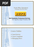 SOP FO-1 Bookings Reservation | PDF | Marriott International | Hotel