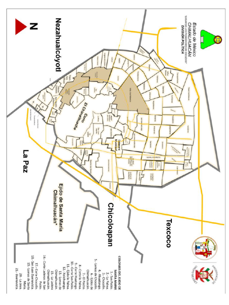 Mapa Chimalhuacan | PDF