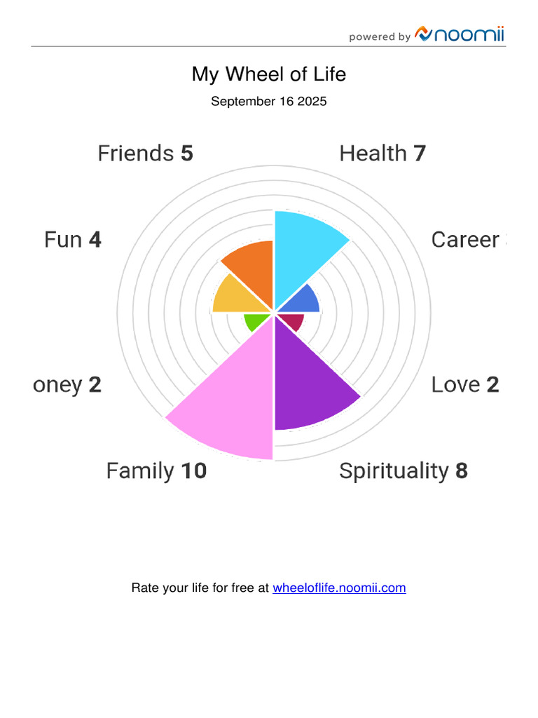 My Wheel of Life | PDF