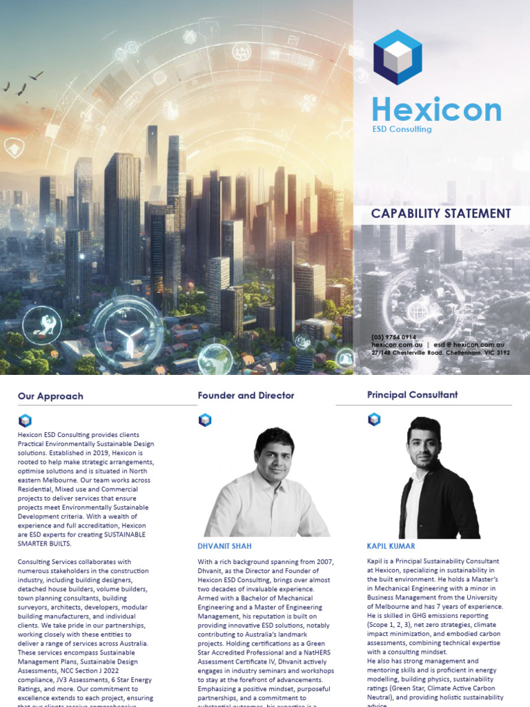 Hexicon ESD Consulting Overview | PDF | Sustainable Development ...